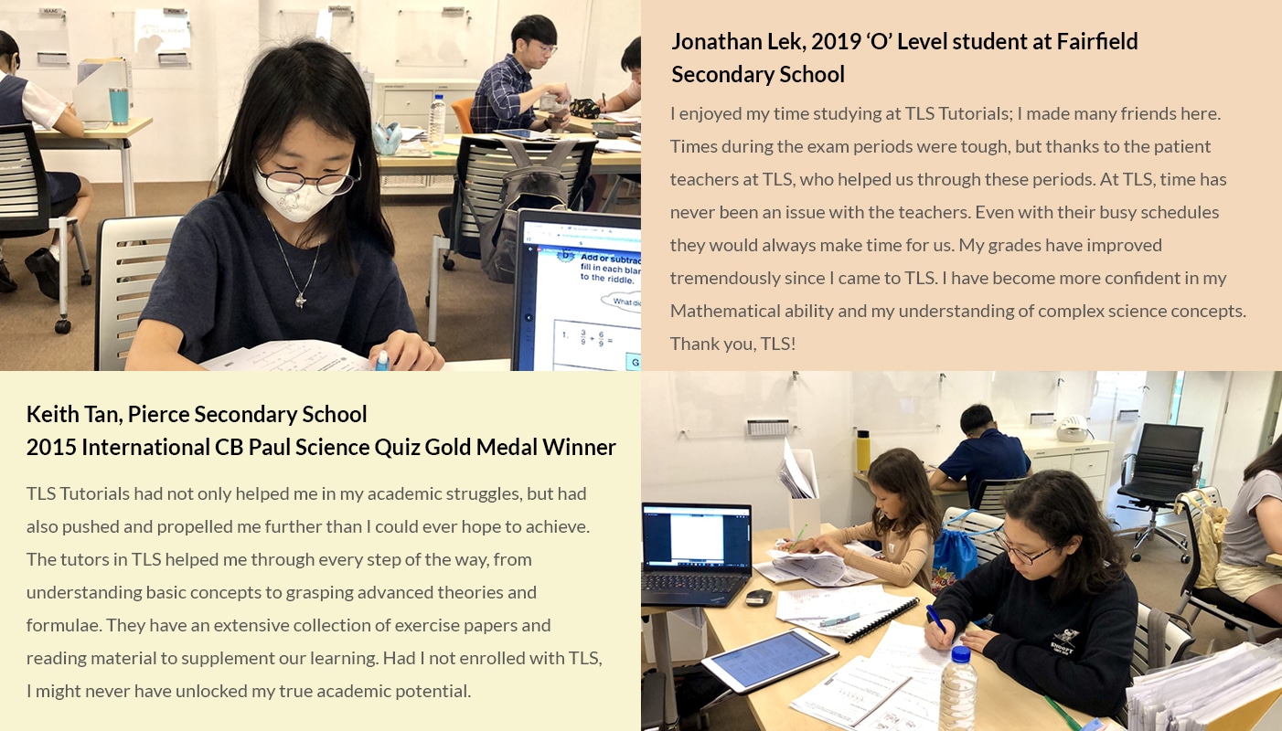 TLS Tutorials: Maths & Science Tuition Centre in Singapore